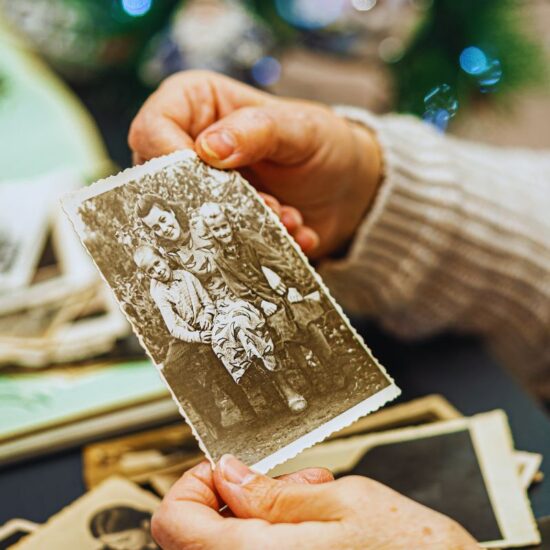 Photo Scanning Services With Grain Reduction and Color Correction