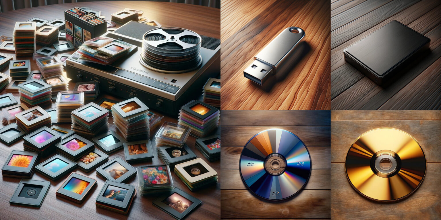 Convert tapes, film, photos, slides & more to easily sharable digital ...